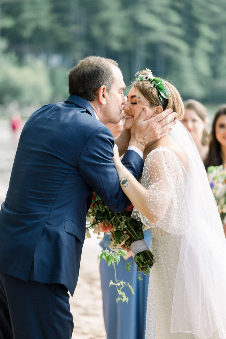 Emma and Thomas | Lakeside NH Wedding - Kate Preftakes Photography