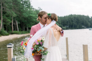 Emma and Thomas | Lakeside NH Wedding - Kate Preftakes Photography